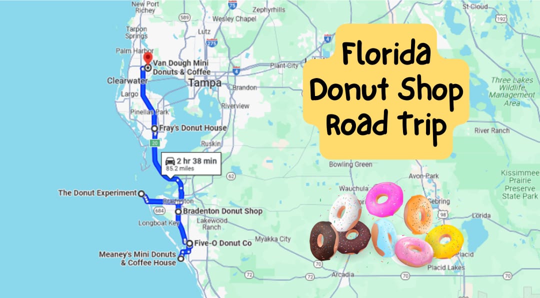 this donut trail will lead you to 6 of florida's most delicious donut shops ftr