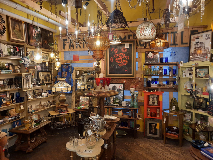 This Coolest Antique Store In Michigan Is A Sprawling Former Factory ...
