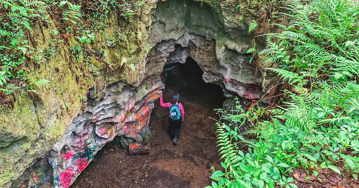 cave trail hike florida ftr