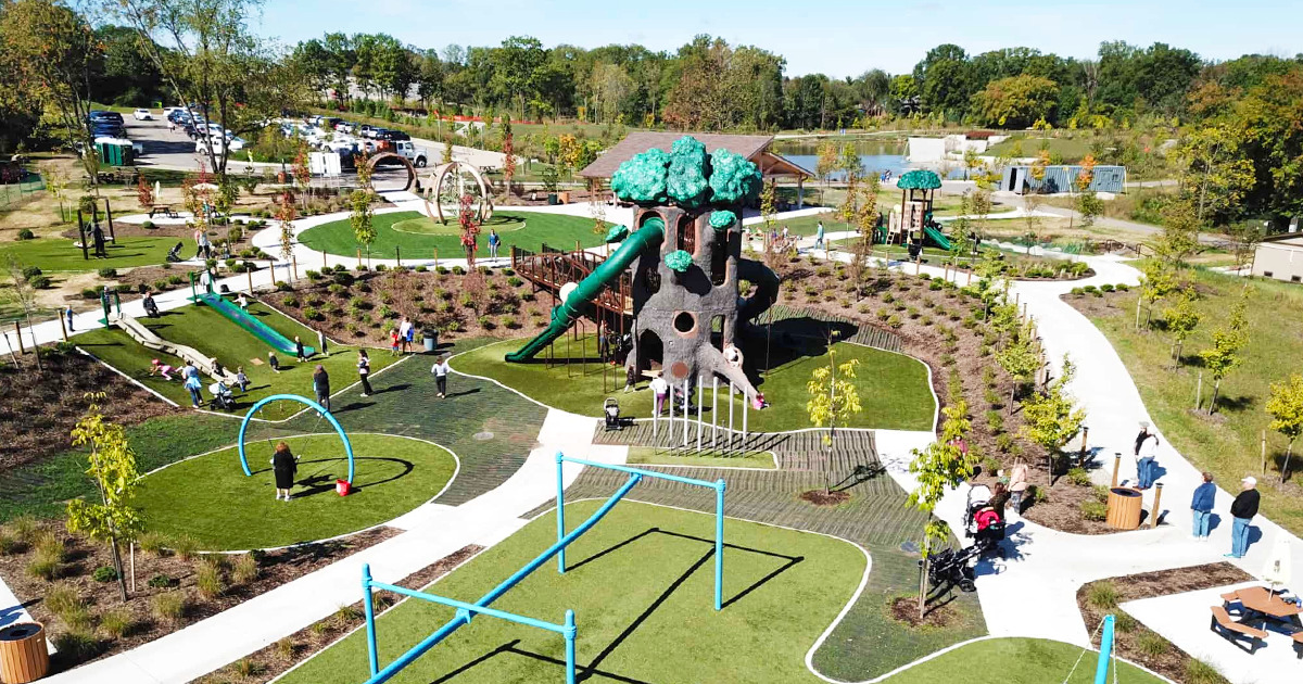 largest inclusive playground michigan ftr
