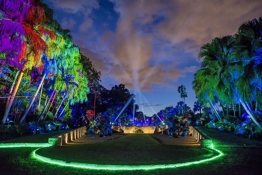 the enchanting event at the botanical garden: The NightGarden