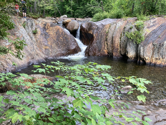 waterfall loop in maine 3