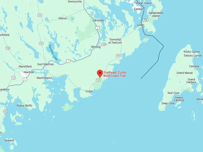 bold coast trail 10 map