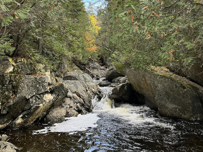 cascade stream gorge trail 1