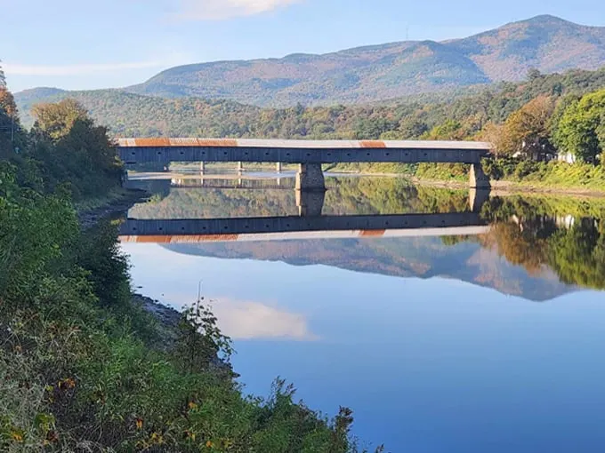 cornish windsor covered bridge 8