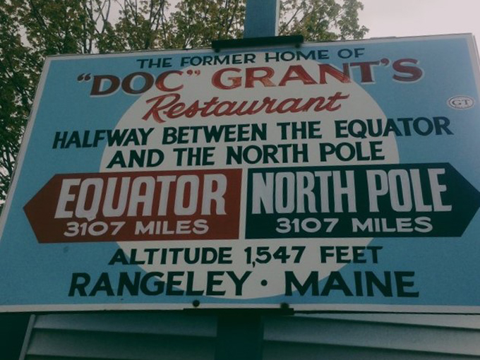 doc grants restaurant sign rangeley