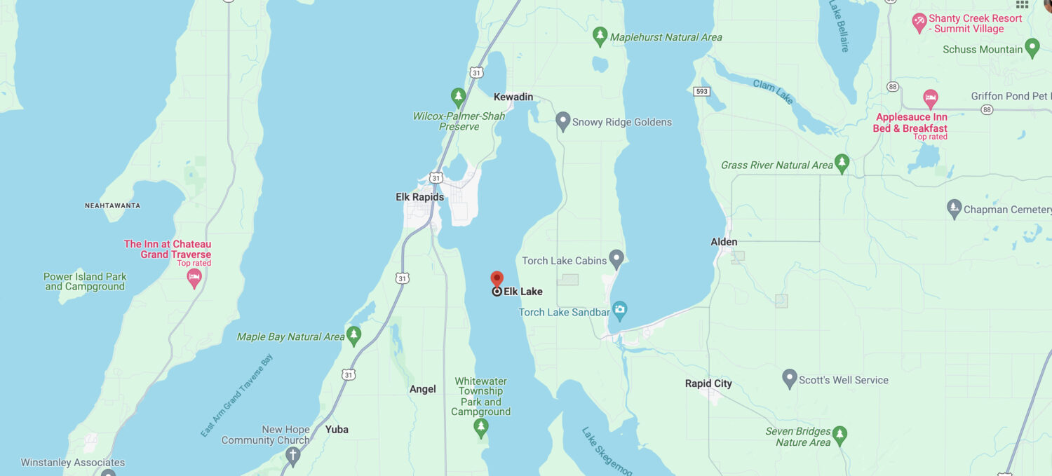 elk lake 10 map