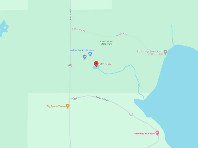 Kitch-iti-kipi 10 Map