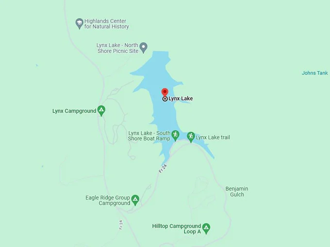 lynx lake 10 map