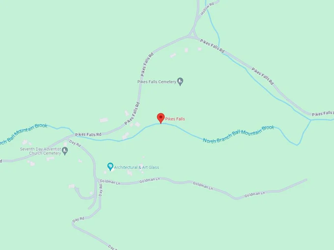 pikes falls 10 map