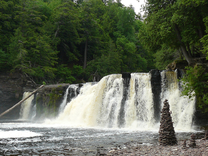 Presque Isle River Waterfalls Loop Trailhead 2