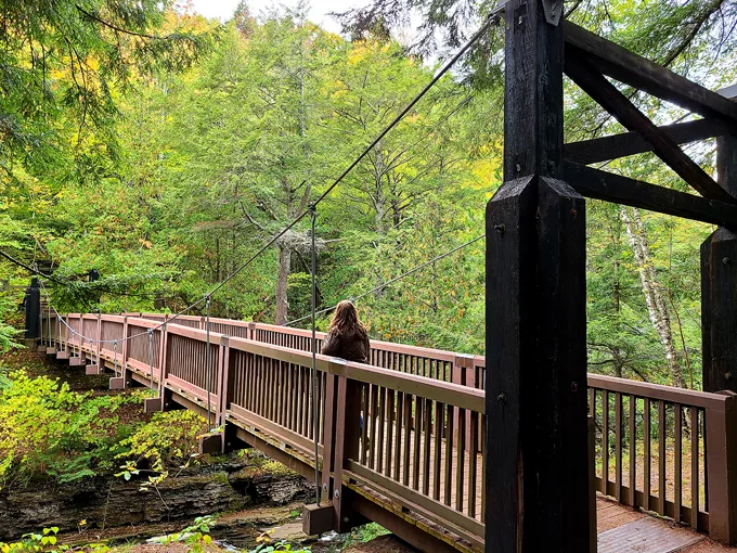 Presque Isle River Waterfalls Loop Trailhead 6