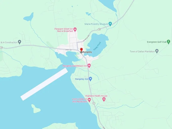 Rangeley 10 Map