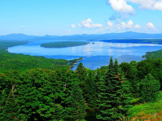 rangeley lakes scenic byway 9