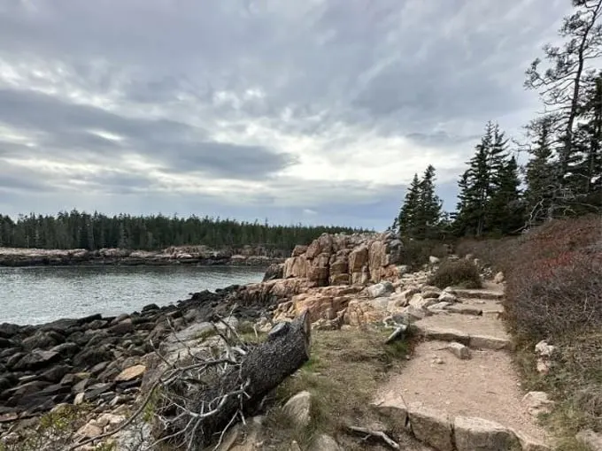 Ship Harbor Trail trailhead 6