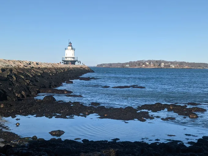 spring point beach south portland