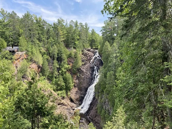 tallest waterfalls trip wisconsin 1