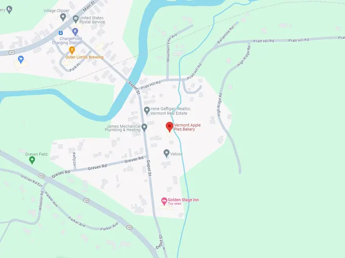 vermont apple pies bakery 10 map