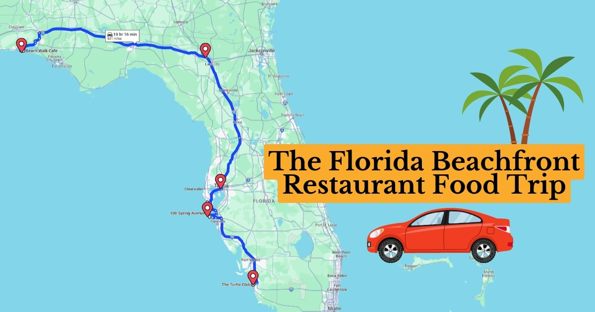 beachfront restaurant florida roadtrip ftr