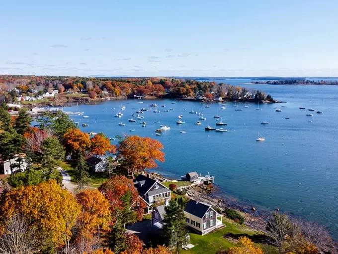 Coastal Town Drive Maine 1