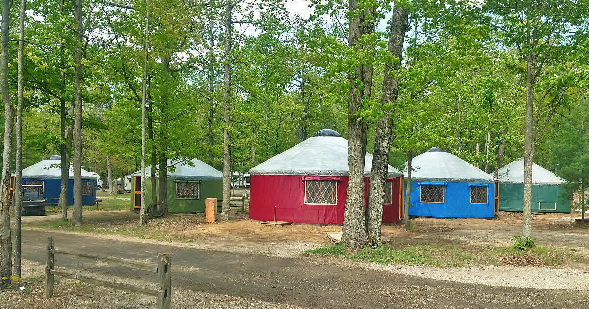 cozy yurt village michigan ftr