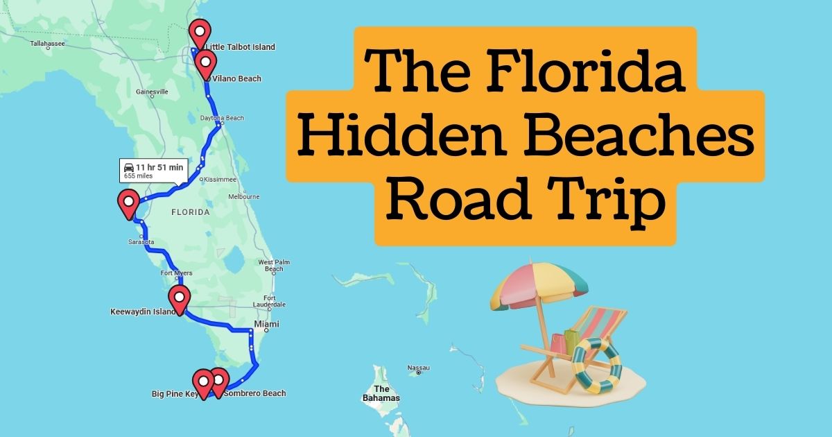 florida hidden beaches roadtrip ftr