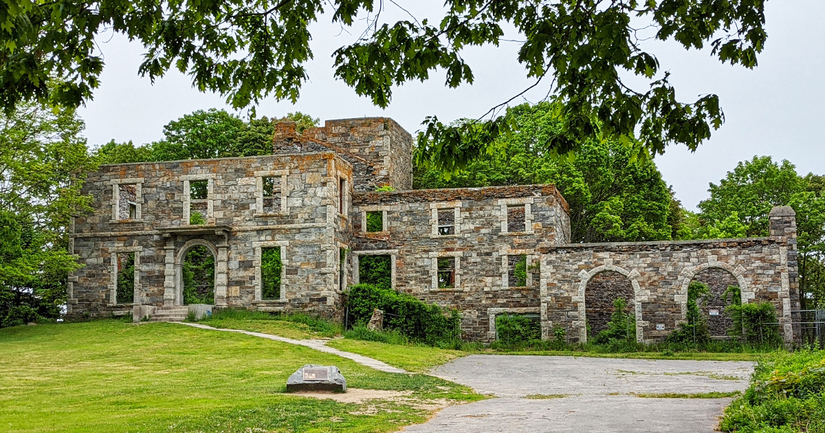 historic mansion ruins maine ftr