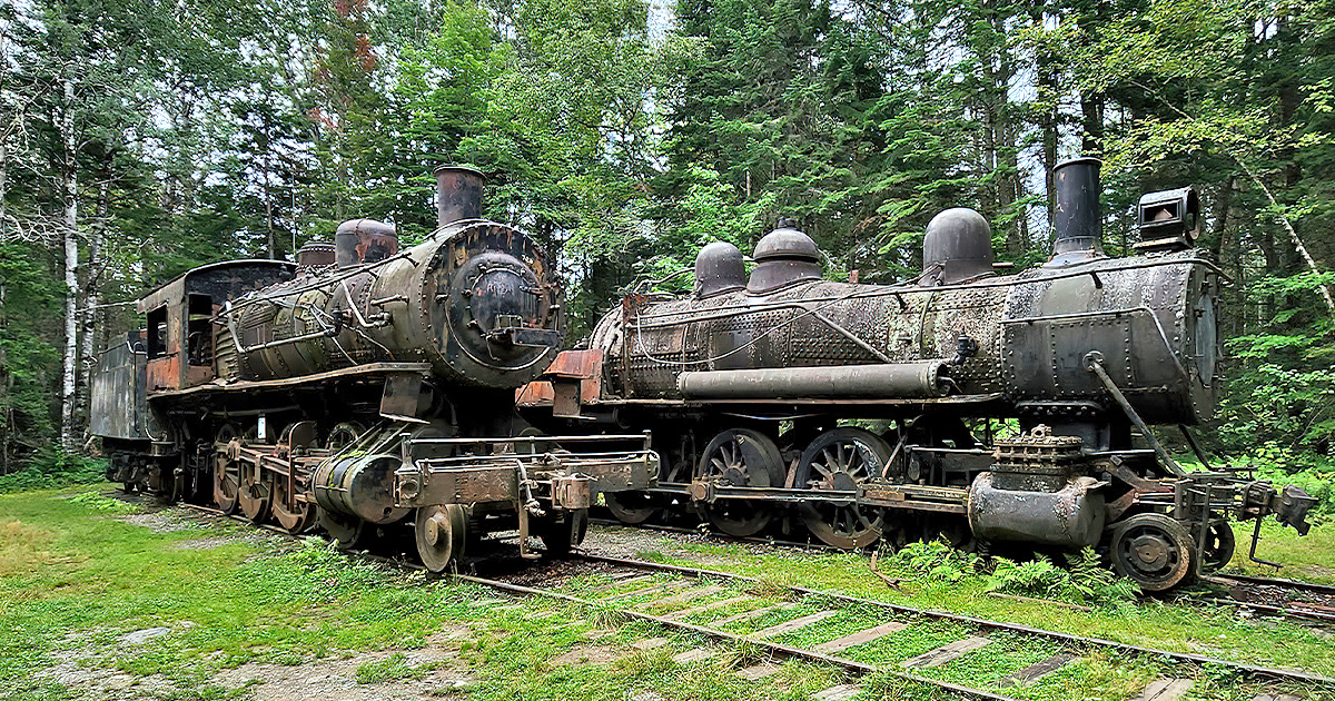 locomotive boneyard maine ftr