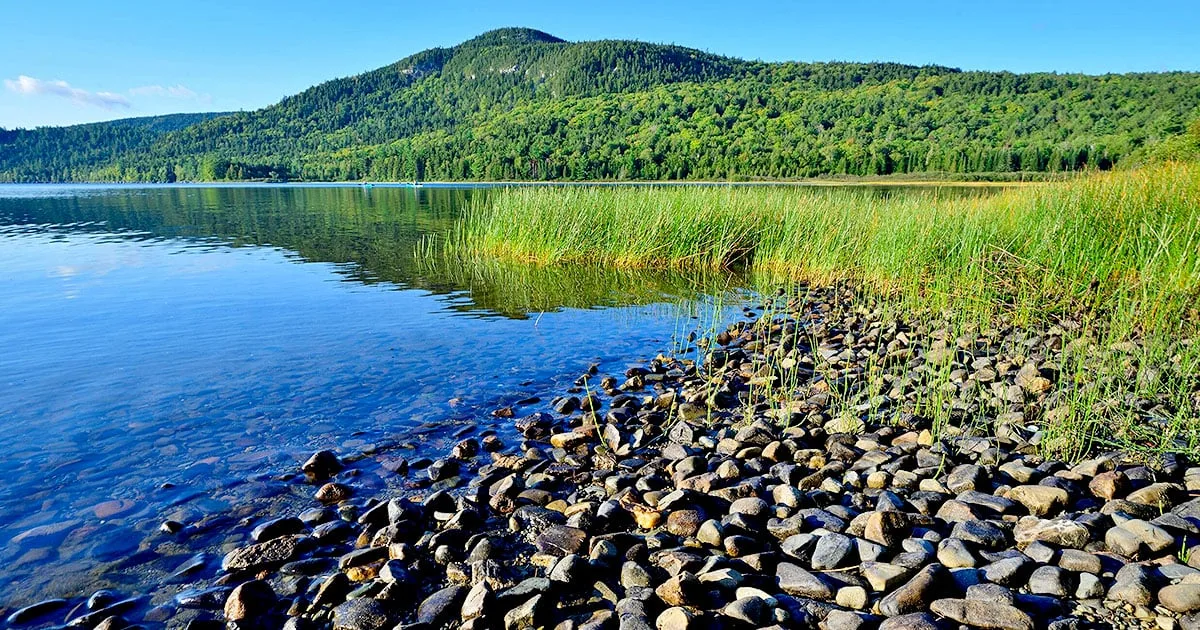 pristine lake mountain maine ftr
