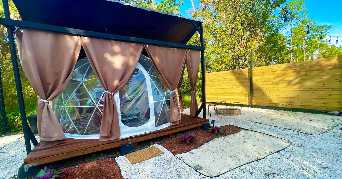 special dome airbnb florida ftr