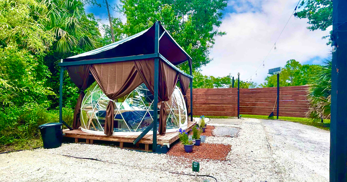 unique dome airbnb florida ftr 2