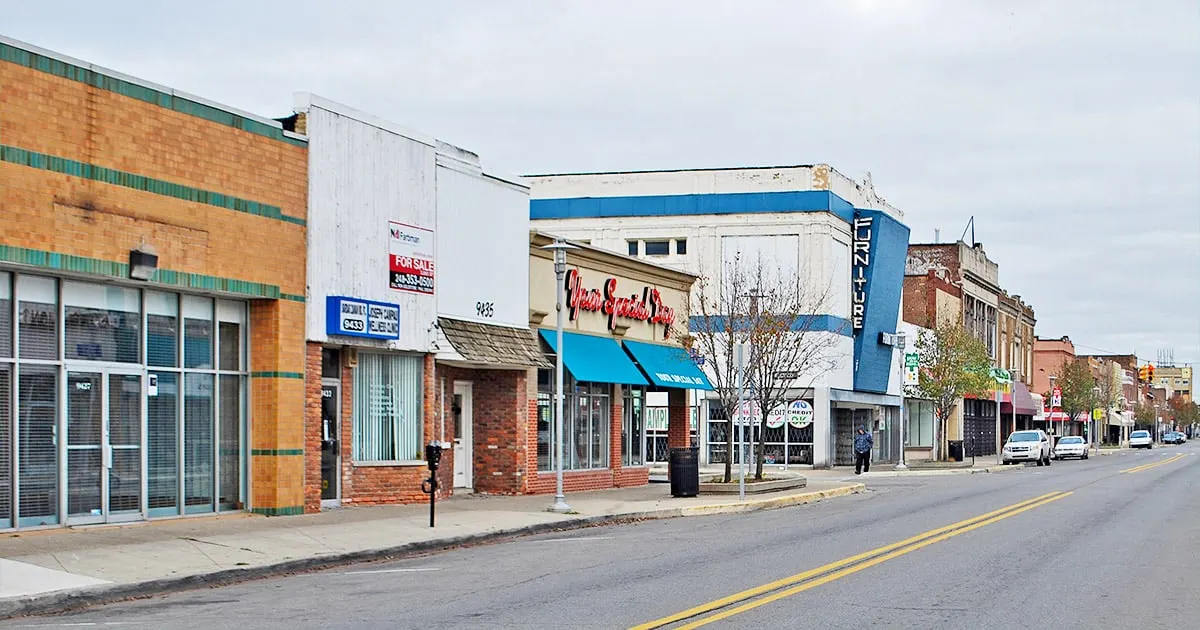 walkable small town michigan ftr