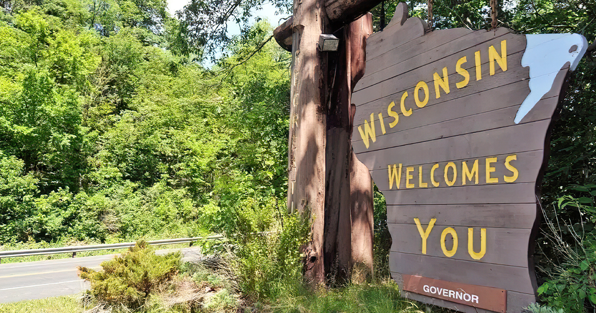 welcome to wisconsin sign ftr