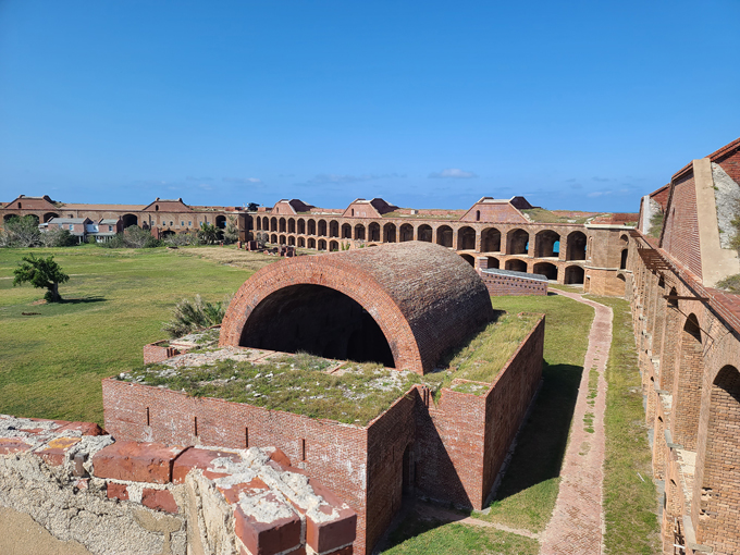 july — the dry tortugas