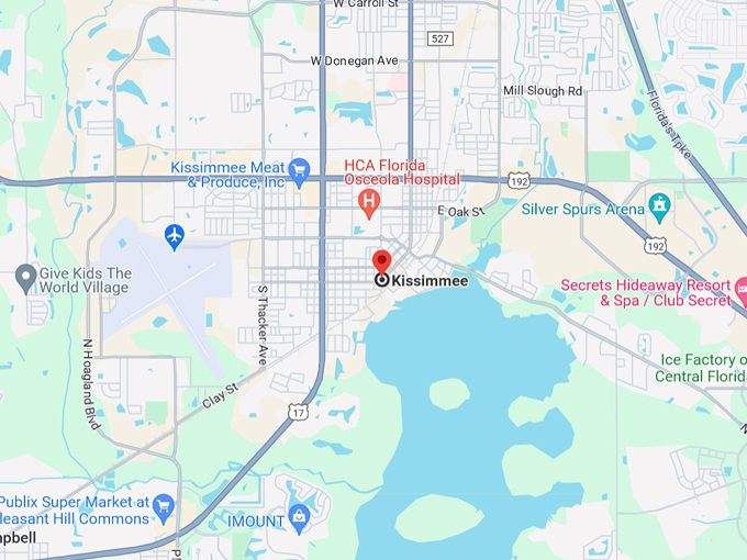 kissimmee 10 map