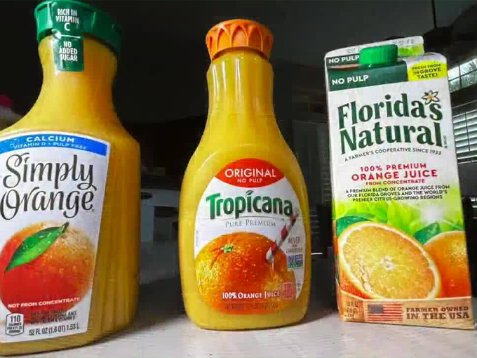 concentrated orange juice 10