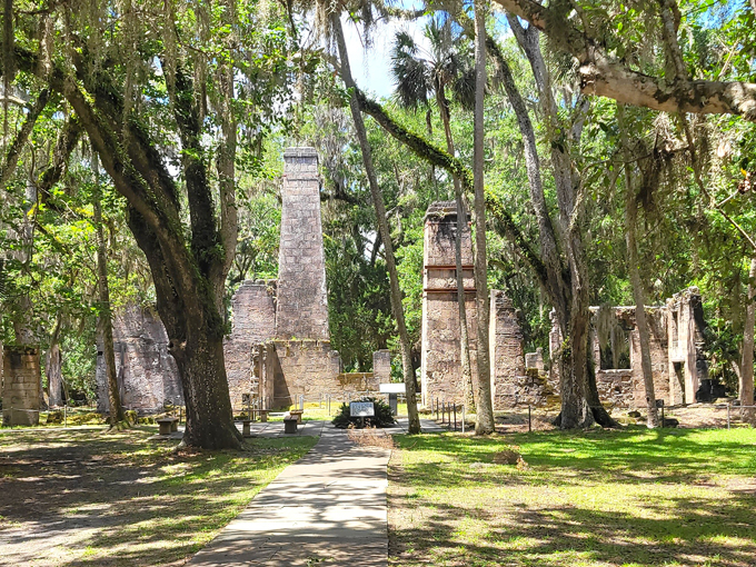 bulow plantation ruins historic state park 5