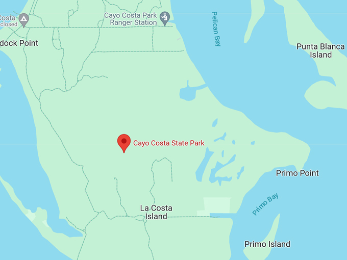 cayo costa state park 10 map