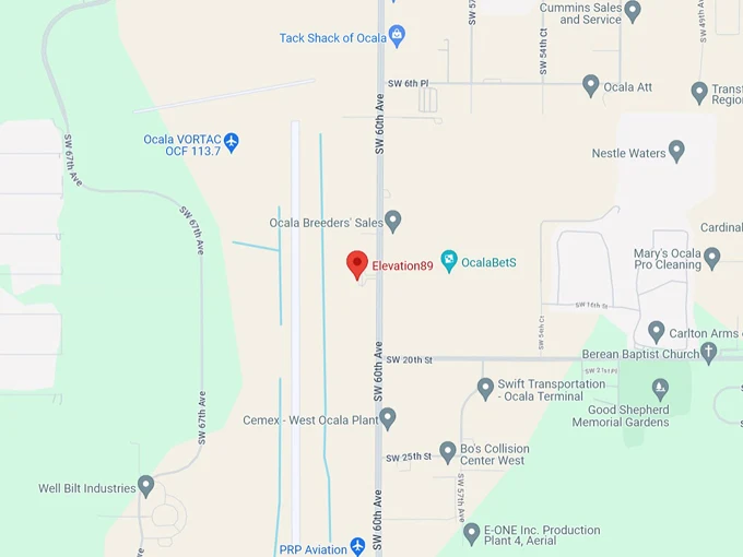 elevation 89 10 map