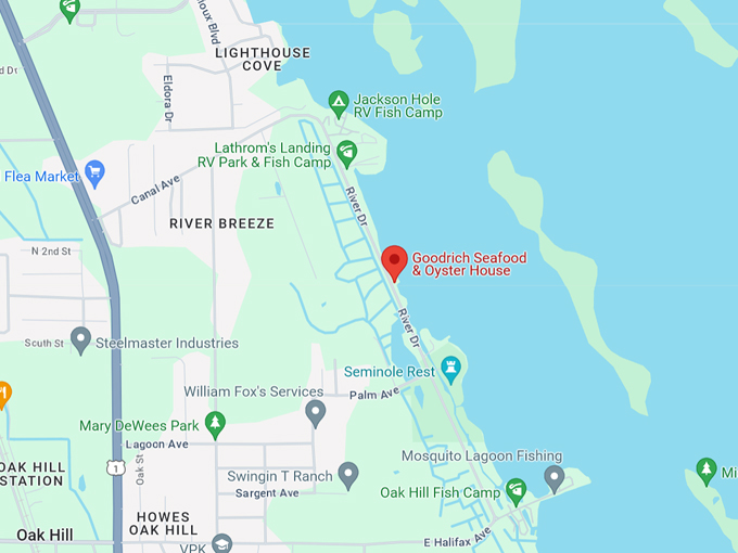 goodrich seafood oyster house 10 map