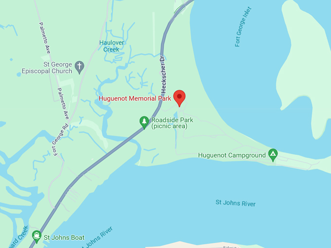 huguenot memorial park 10 map