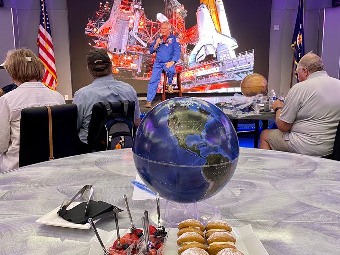 kennedy space center lunch with astronaut 3
