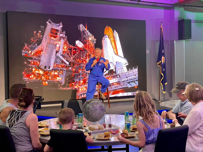 kennedy space center lunch with astronaut 4