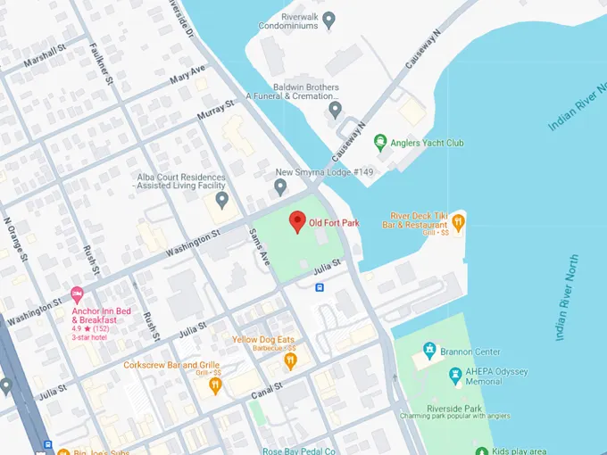 old fort park 10 map