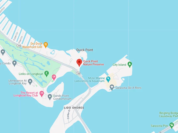 quick point nature preserve 10 map