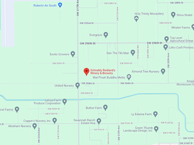 Schnebly Redland's Winery & Brewery 10 map