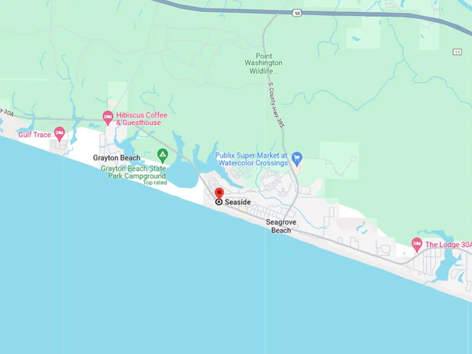 seaside 10 map