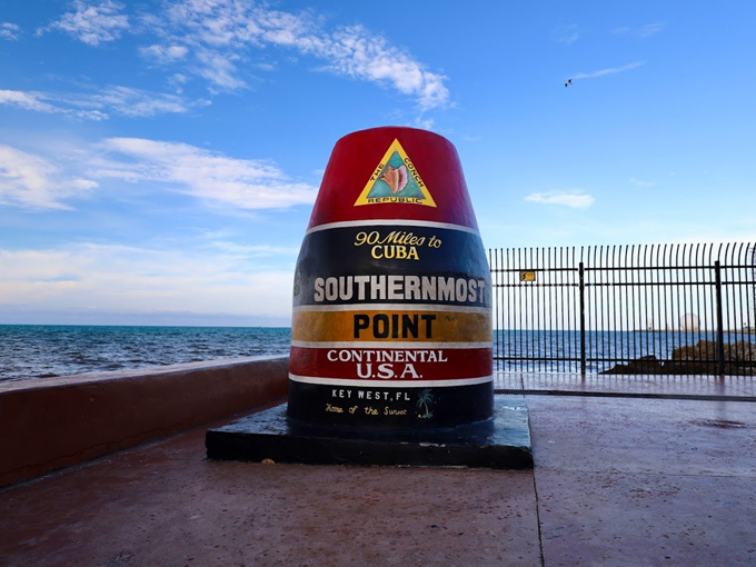 southernmost point of the continental u.s. 1