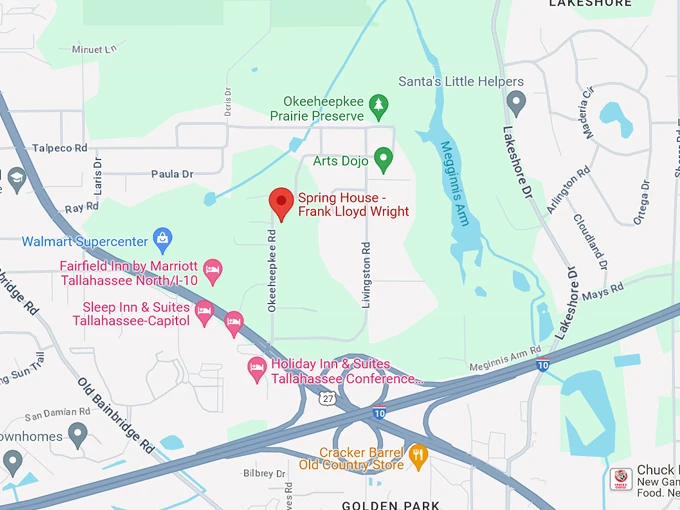 the lewis spring house 10 map
