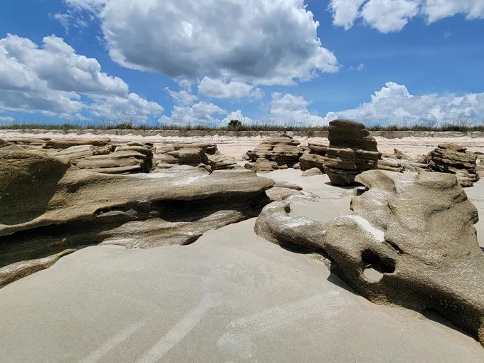 the rocks at washington oaks gardens state park 3